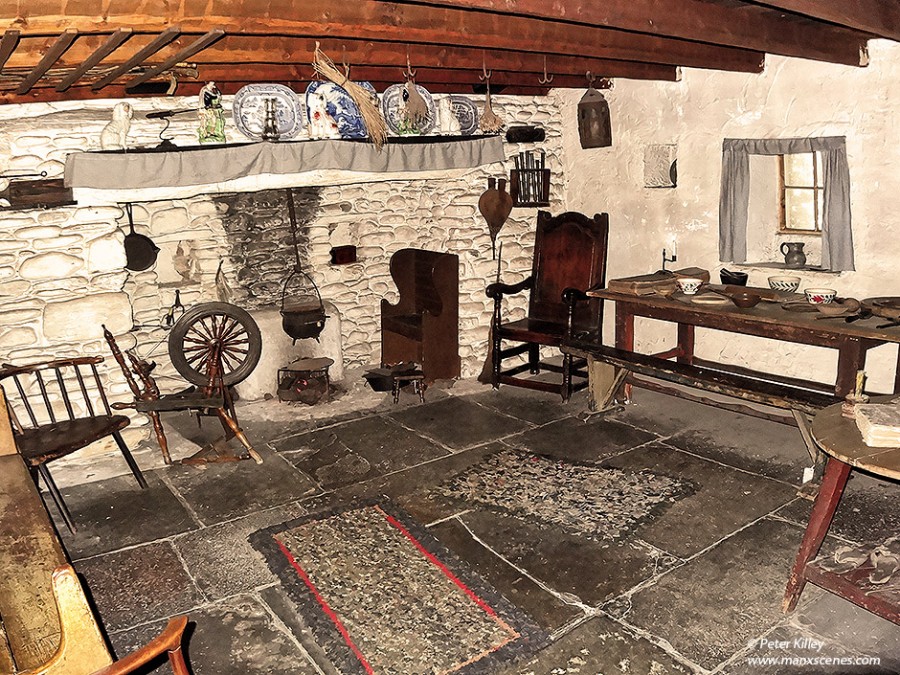 Times Were Hard - The Manx Farmhouse - Manx Scenes Photography