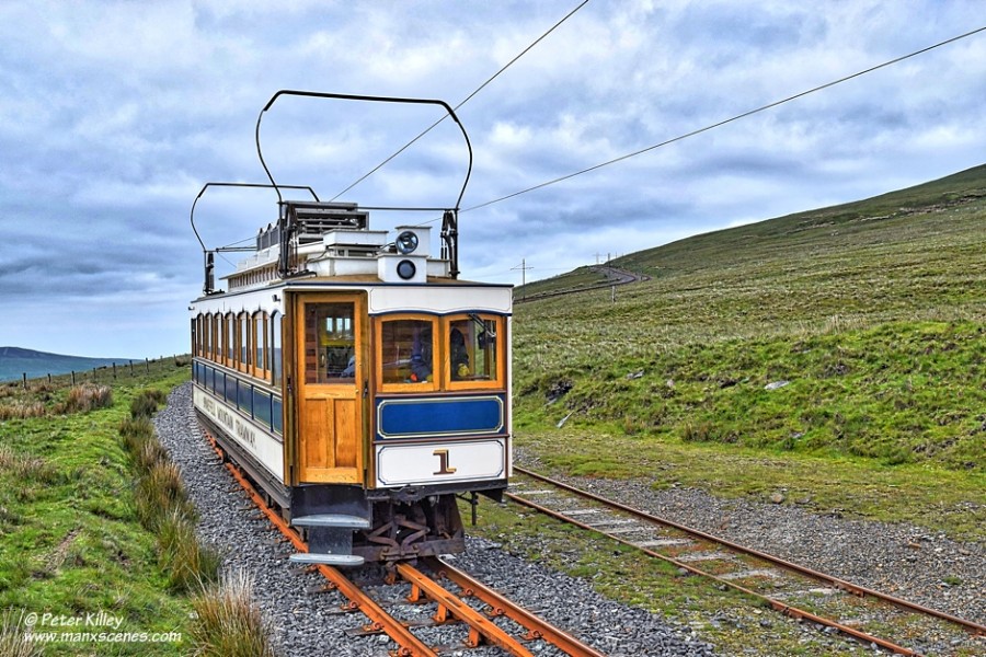 Snaefell Mountain Electric Tramway - Manx Scenes Photography