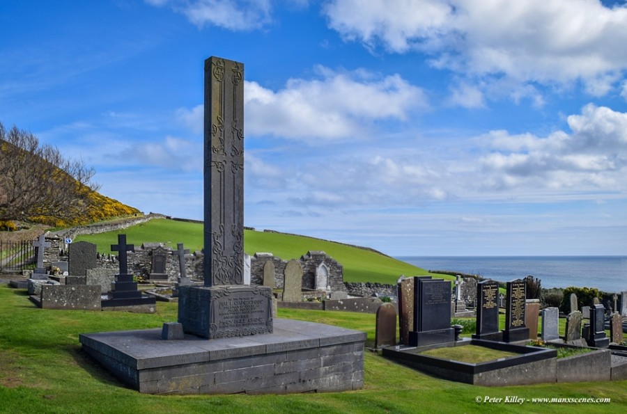 Hall Caine Grave - Maughold - Manx Scenes Photography
