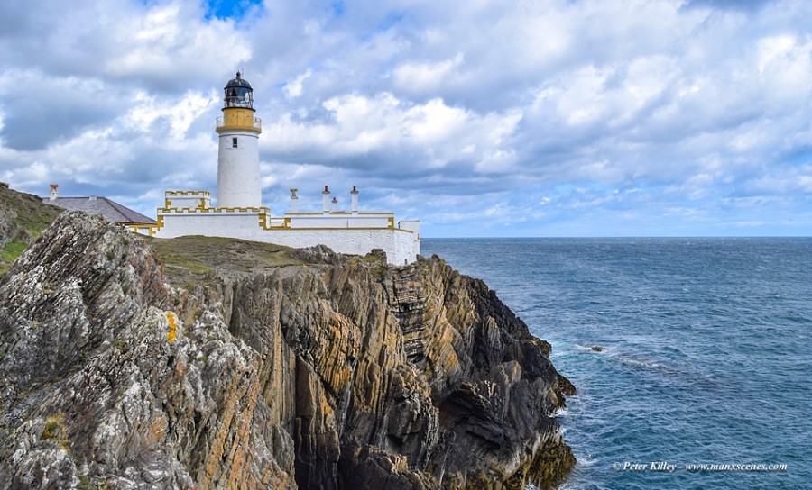 The Rocks Behind Douglas Head Lighthouse - Manx Scenes Photography