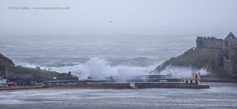 The Tail end of Storm Frank - Manx Scenes Photography