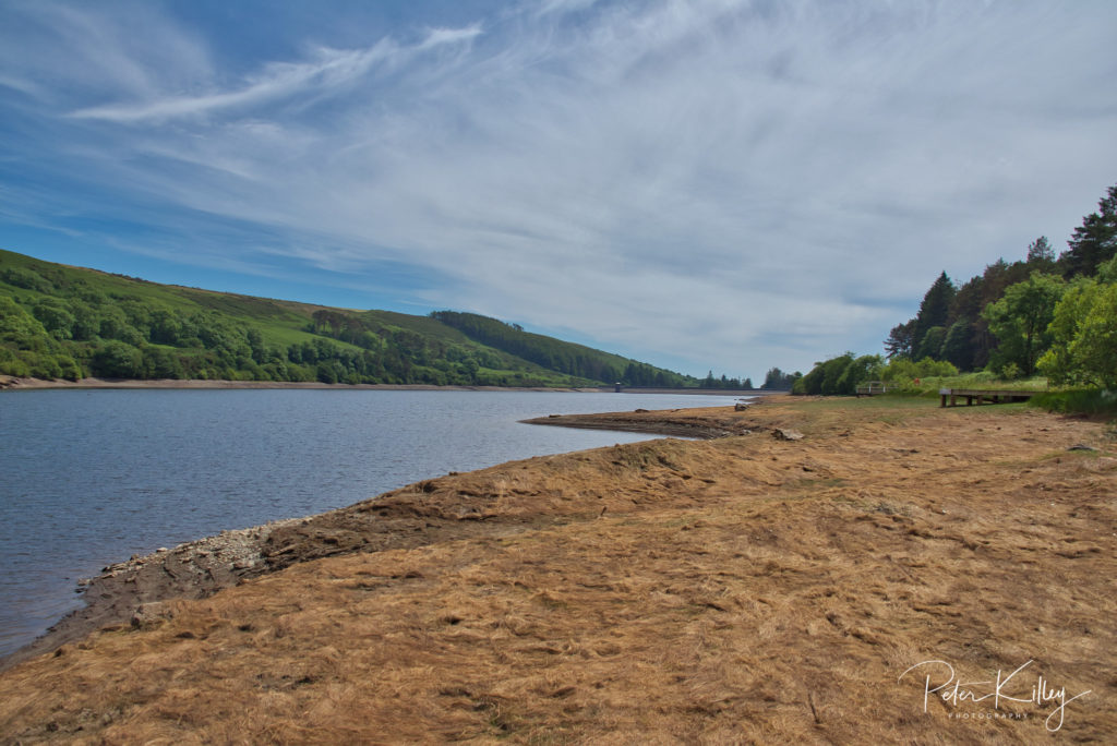Injebreck Reservoir Low Water Levels - Manx Scenes Photography