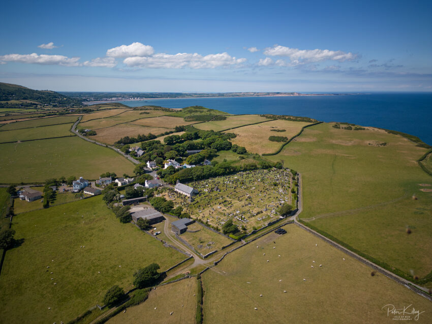 Maughold Head and Church Aerial Images - Manx Scenes Photography