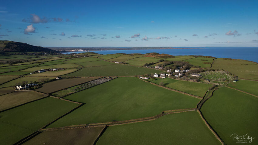 Maughold from the Air - Manx Scenes Photography